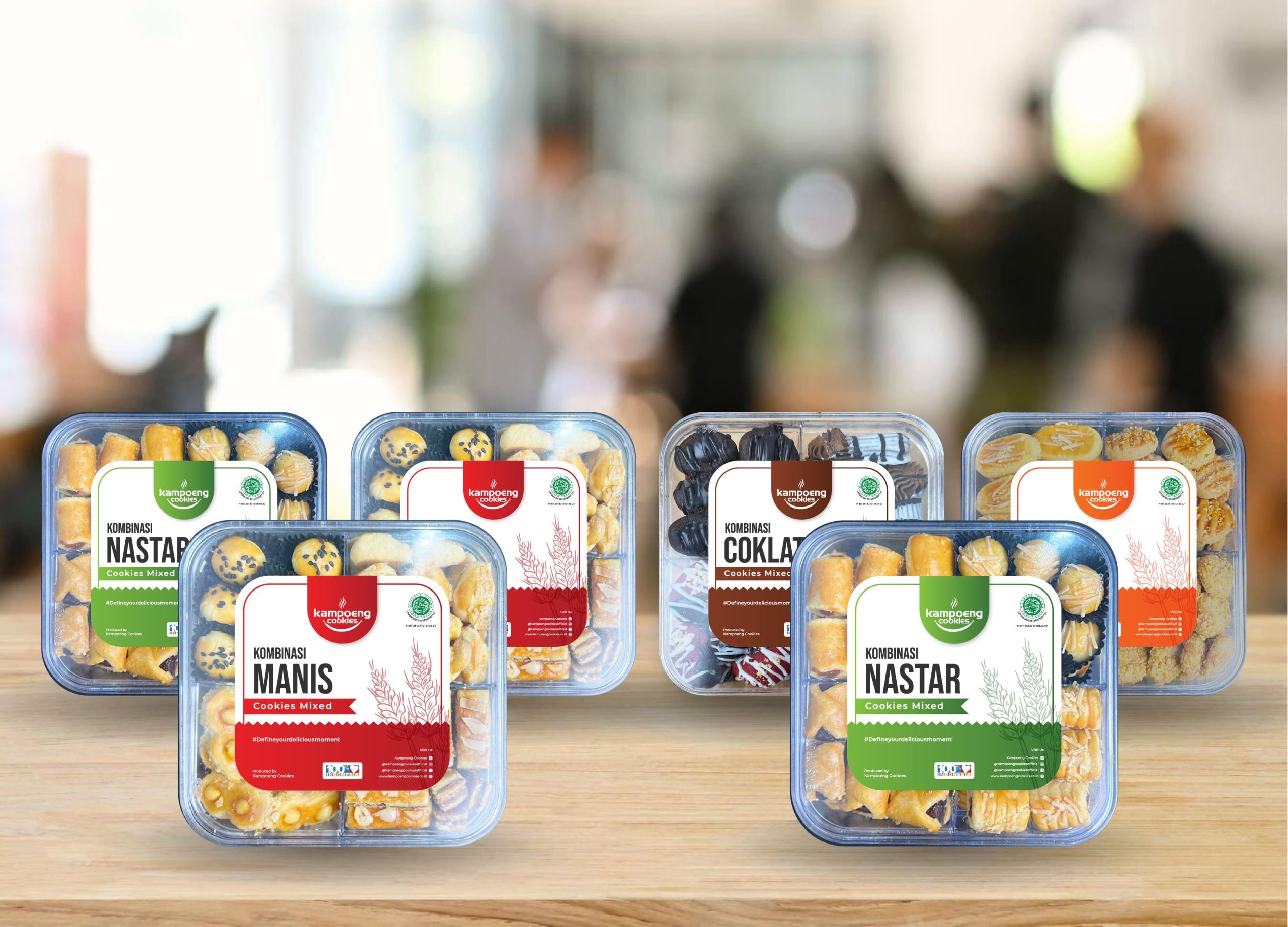 Jual Bolu Brownies Kue Kering Cookies & Hampers Riau #1 | Kampoeng Cookies
